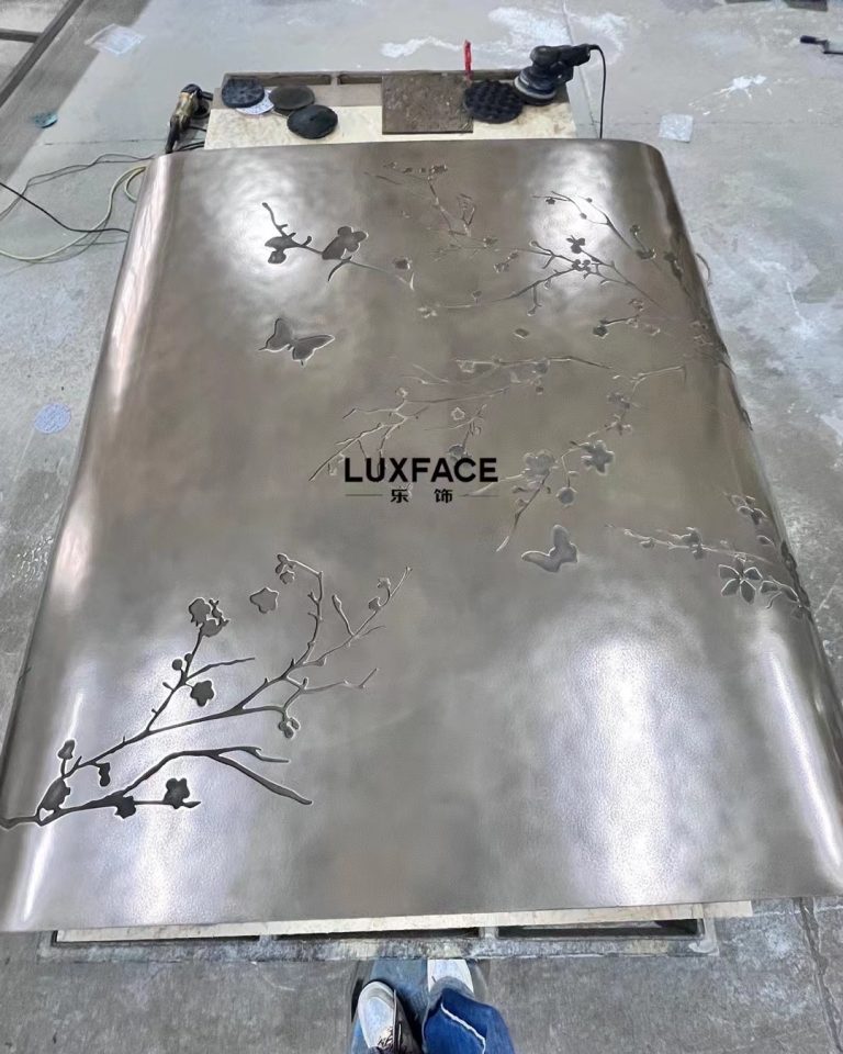 Decorative liquid metal coatings - Luxface