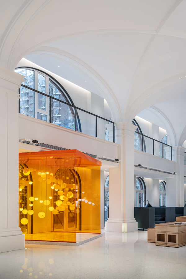 Golden Acrylic Resin Panel | Premium Decorative & Architectural